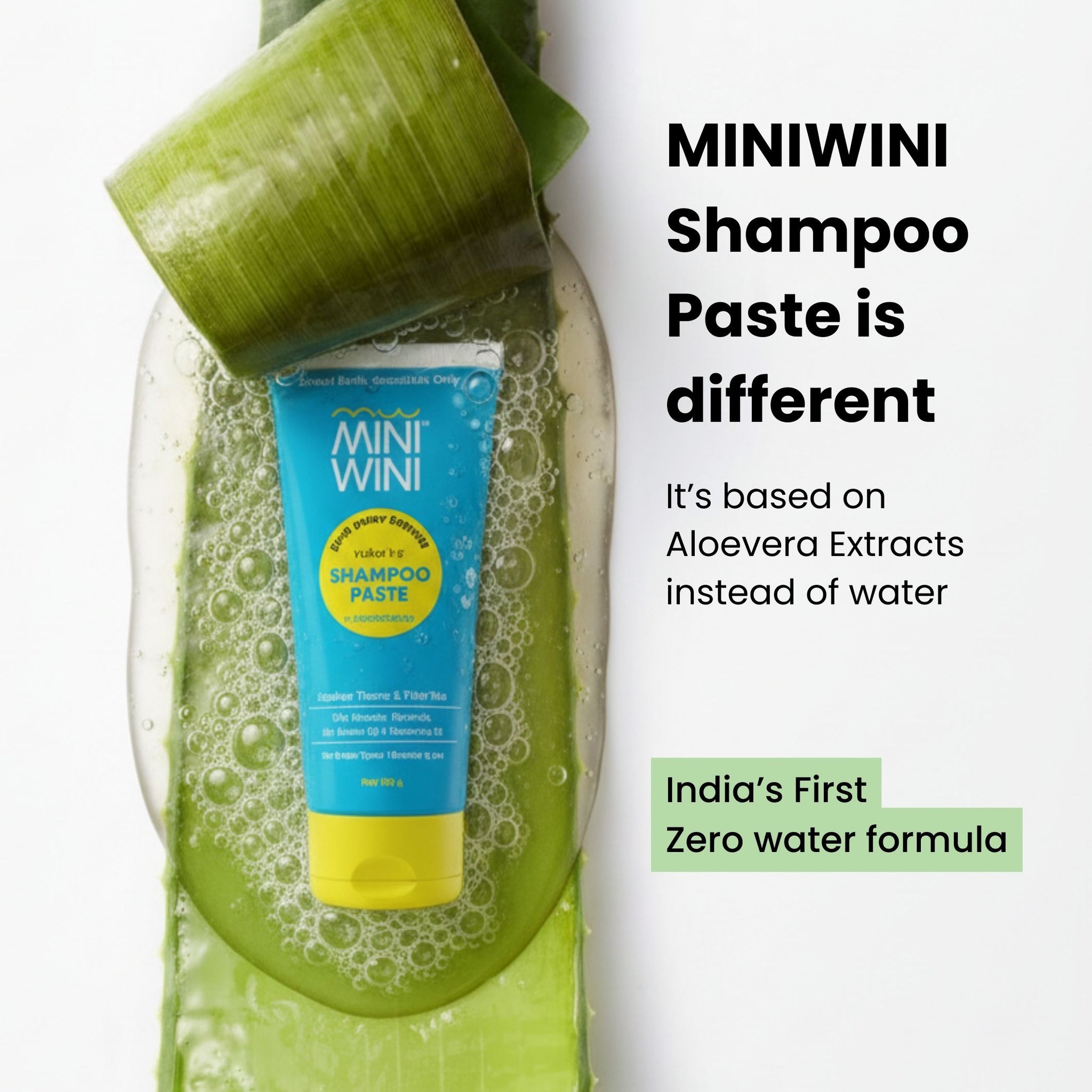 MiniWini's | India's 1st Shampoo Paste with Aloevera base for healthy ...